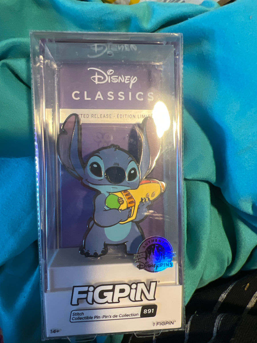 Disney Parks Stitch Lilo And Stitch Figpin Locked 891 Hatchers 2067