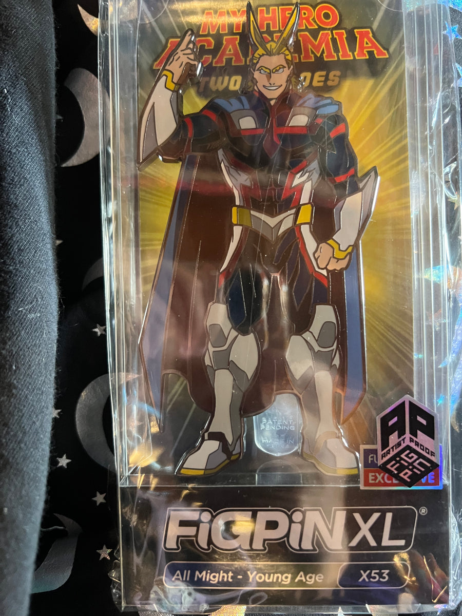 Figpin XL My Hero Academia All Might Young Age #X53 Artist Proof Ap ...