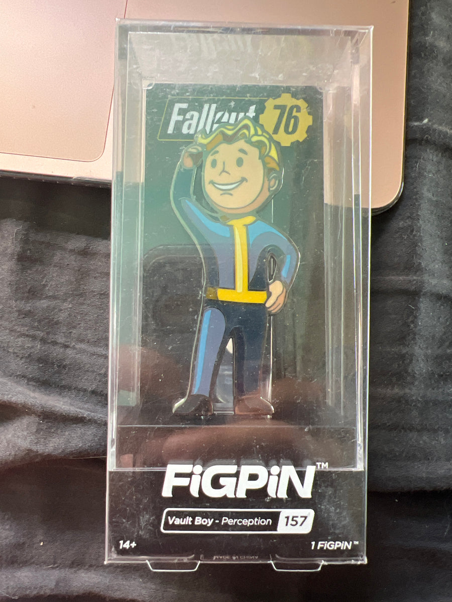 FiGPiN Fallout Vault Boy Perception #157 Unlocked – Hatcher’s Collectibles
